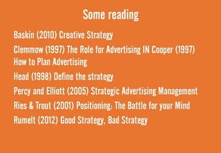 Week 8 lecture advertising strategy | PPT