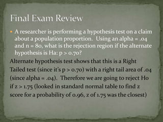 Week8 Live Lecture for Final Exam | PPT