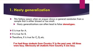 LIB440 Week 8 Induction Fallacies | PDF | Educational Assessment ...