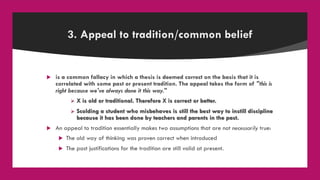 LIB440 Week 8 Induction Fallacies | PDF | Educational Assessment | Education