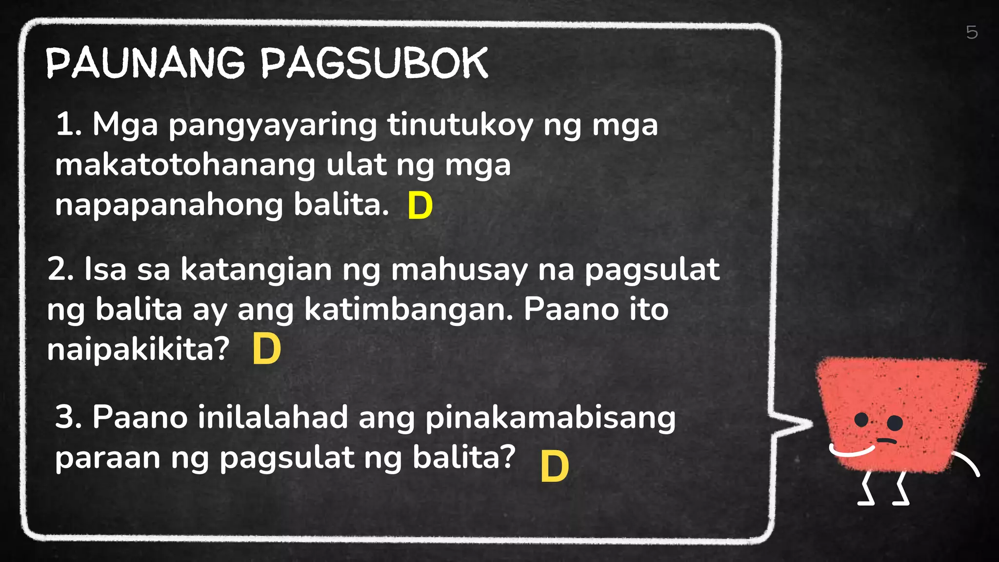 Week 8 ppt pagsulat ng balita | PPTX Week 8 ppt pagsulat ng balita | PPTX