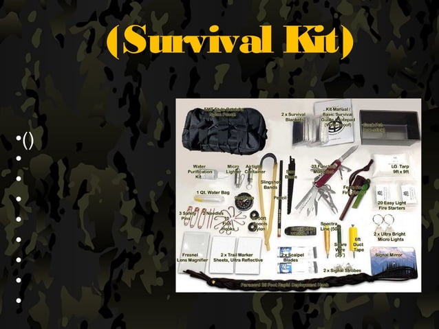 Week 8 survival | PPT