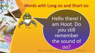 Words with long and short oo | PPTX