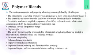 Polymer Additives and Blends | PPTX