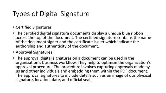 Information Security (Digital Signatures) | PPTX | Internet | Computing