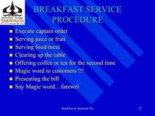 Week 9 operasional makan pagi | PPTX