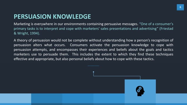 How to be more persuasive with your marketing - how the persuasion process works | PPT