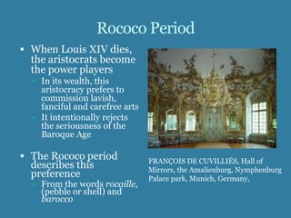 Week 9.rococo and neoclassicism overview | PPTX | Arts and Crafts ...