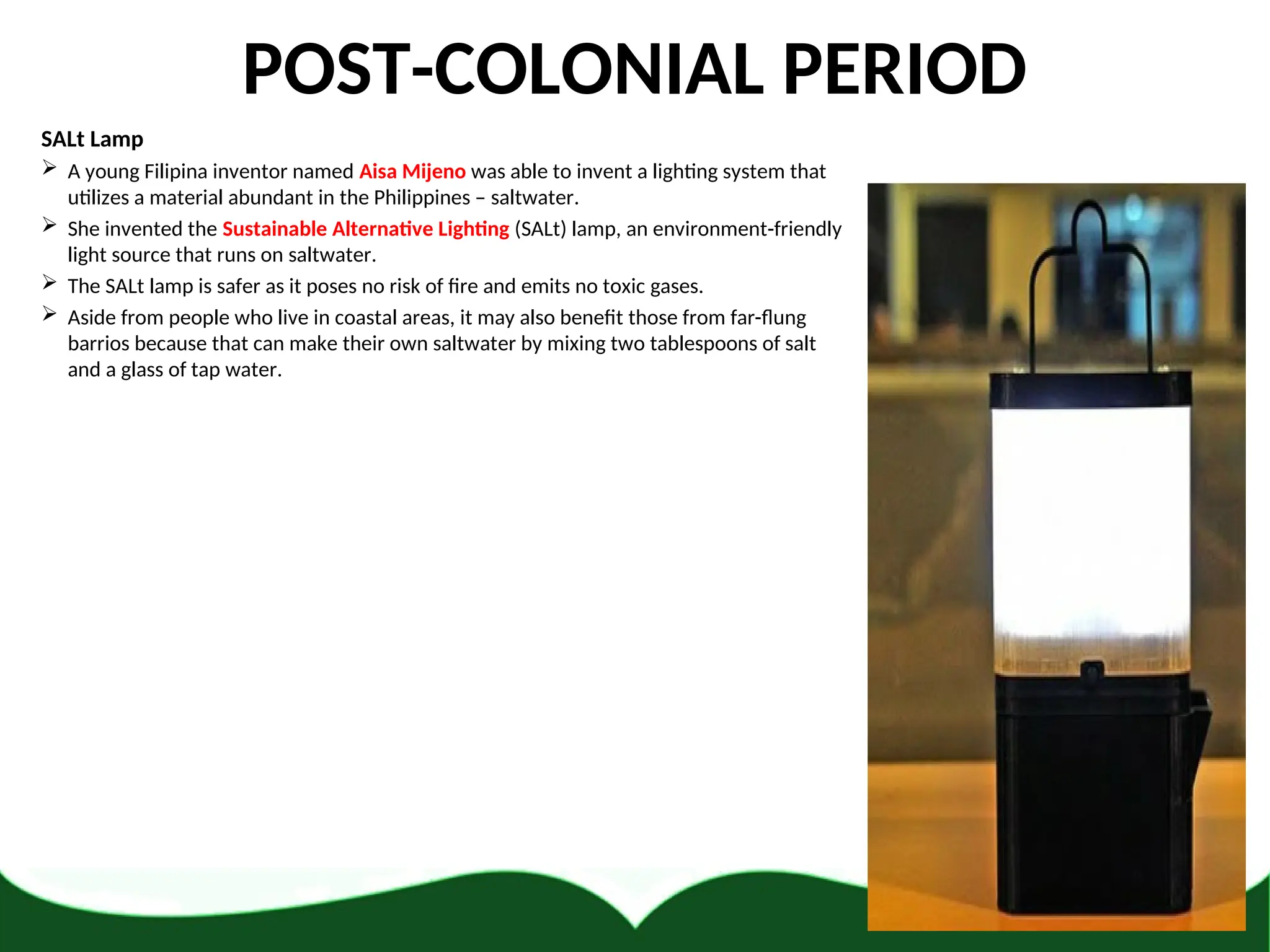 Science and Technology during Post Colonial Regime | PPT