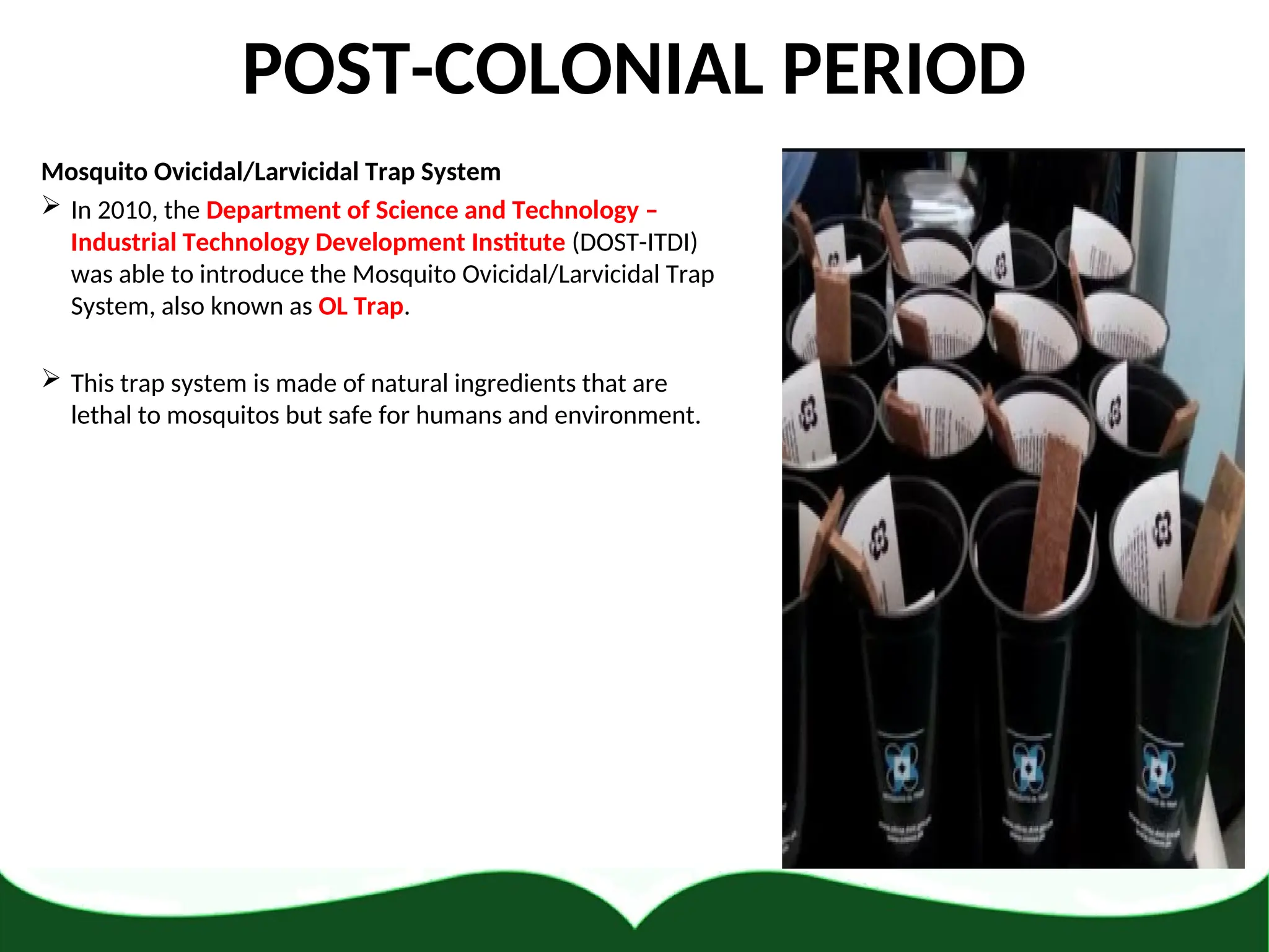 Science and Technology during Post Colonial Regime | PPT