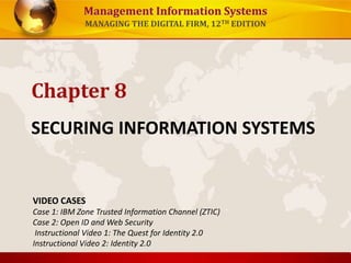 Week nine- Securing info systems lecture | PPT