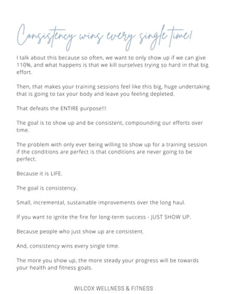 The Power of Consistency | PDF