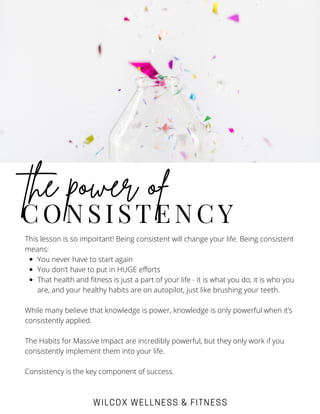 The Power of Consistency | PDF