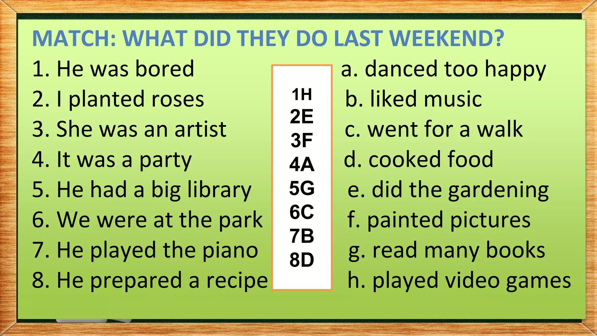 WEEK 9 - What did you do yesterday. (1).pptx