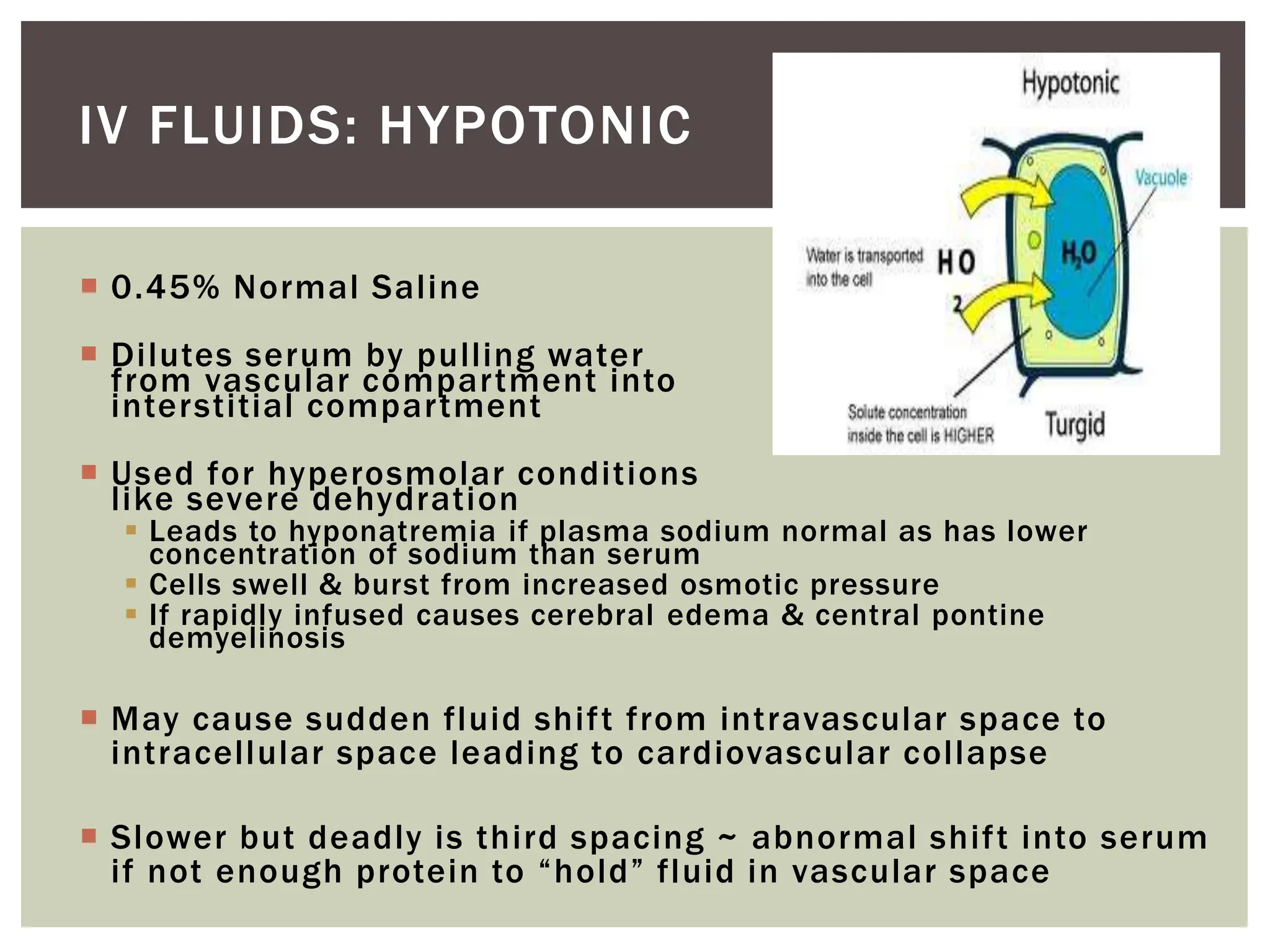 Intravenous Fluids and Drug Calculations | PPT