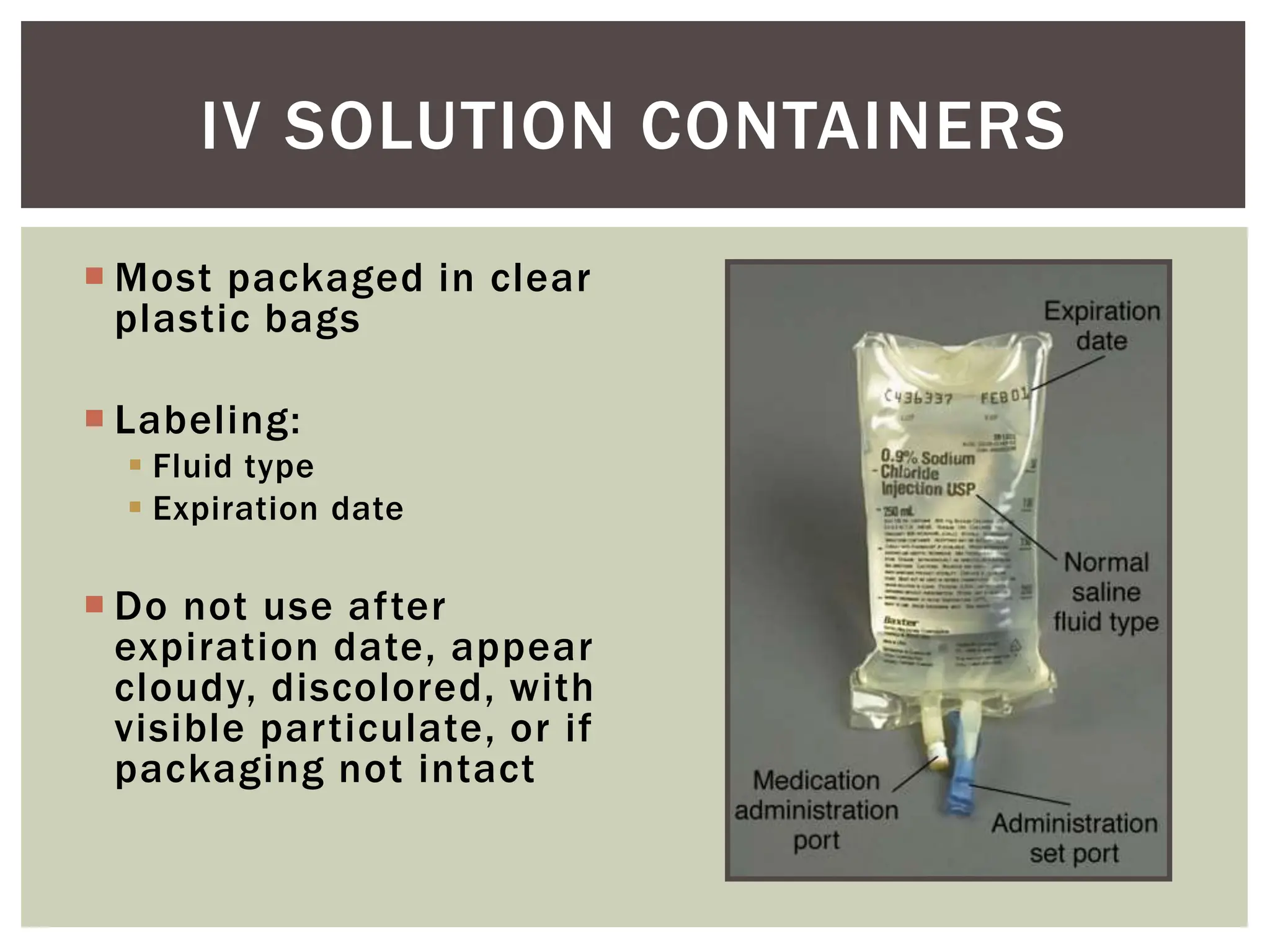 Intravenous Fluids And Drug Calculations Ppt