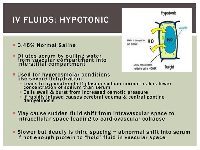 Intravenous Fluids and Drug Calculations | PPT