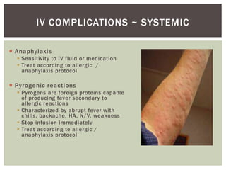 Intravenous Fluids and Drug Calculations | PPT