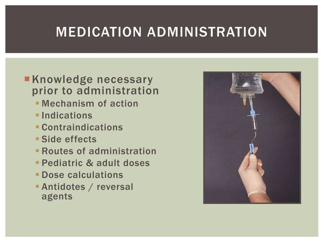 Intravenous Fluids and Drug Calculations | PPT