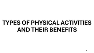 Physical education important slides for physical activity | PDF