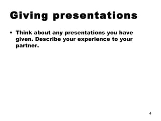Week 9 2011 presentations | PPT