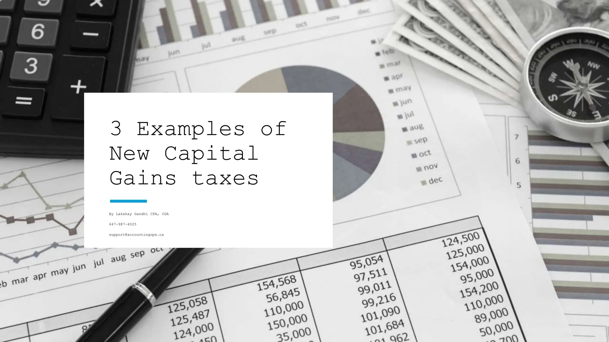 3 Examples of new capital gains taxes in Canada | PPTX