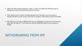 Retirement planning for real estate agents | PPT