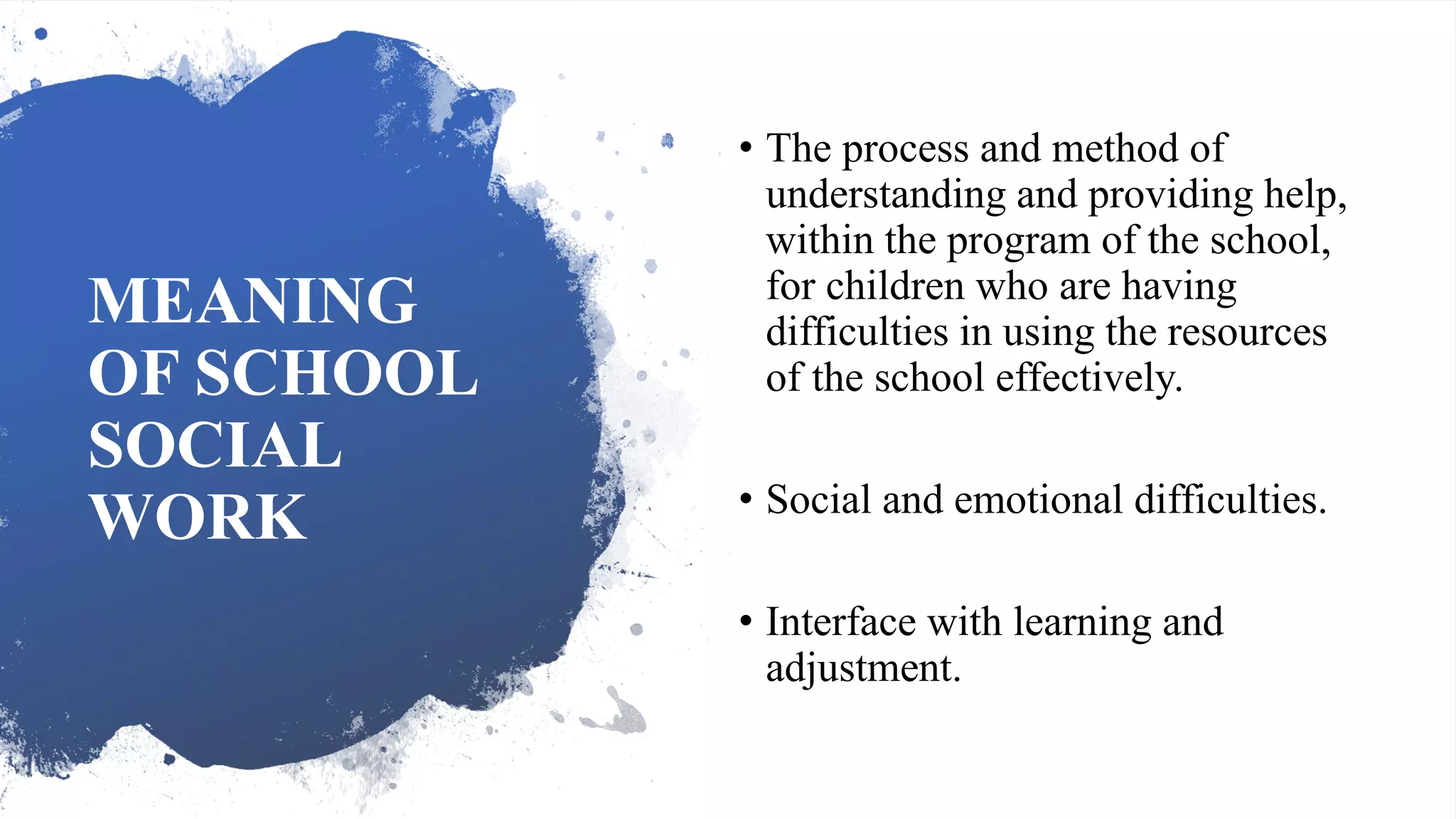 School Social Work | PPTX