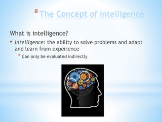 Week 9 Intelligence and Academic Achievement | PPTX