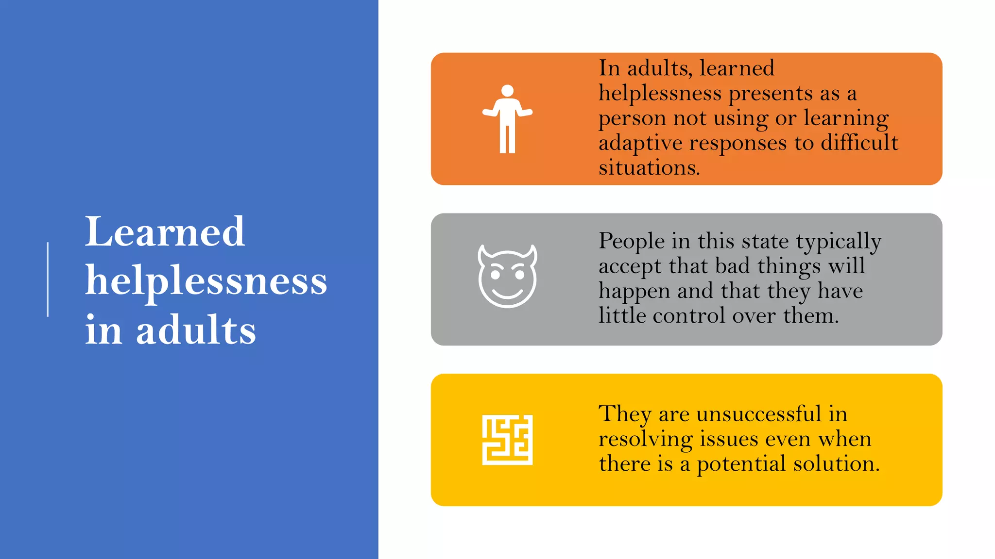 PSY101 Week 9 learned helplessness | PDF