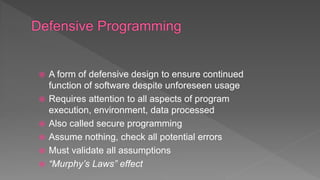 Software Security information security | PPTX