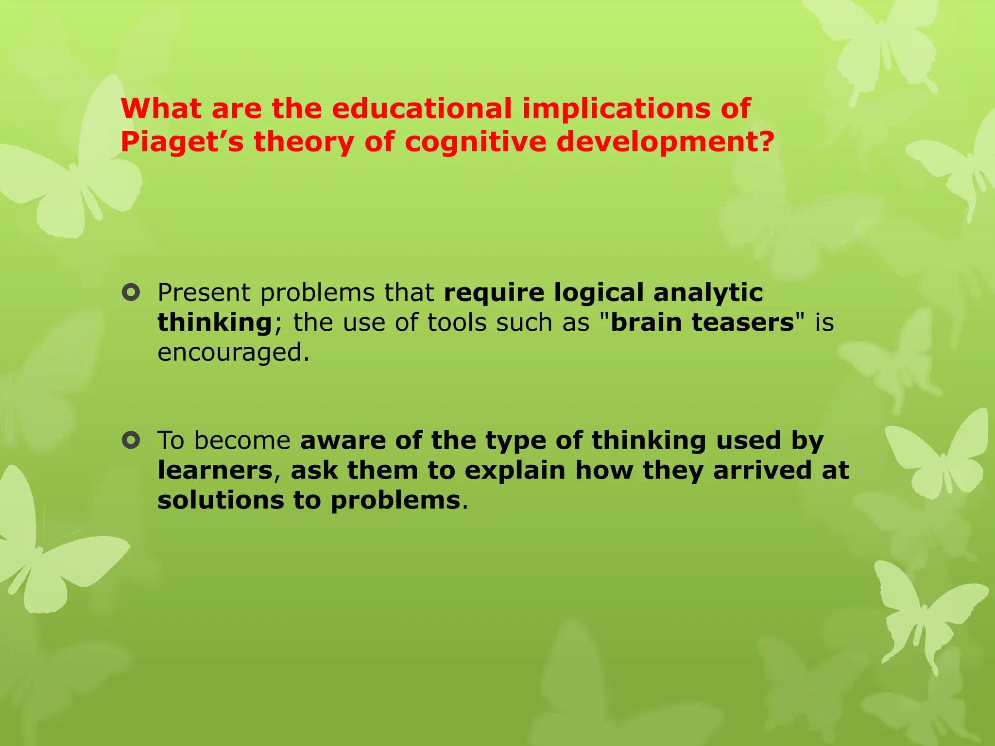 Week 9 Lecture 2.pptx cognitive theory ppt | PPTX