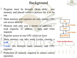 Memory management principles in operating systems | PPT