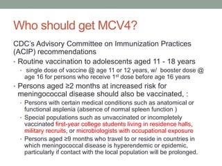 Meningococcal disease | PPTX | Infectious Diseases | Diseases and ...