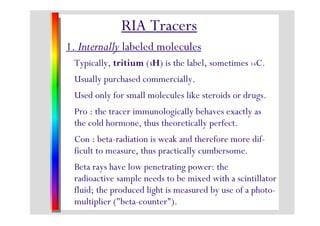Week 9 radioimmunoassay | PPT