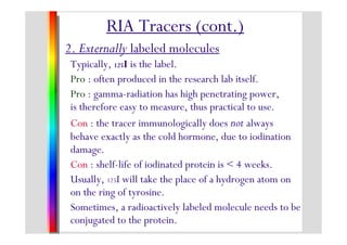 Week 9 radioimmunoassay | PPT