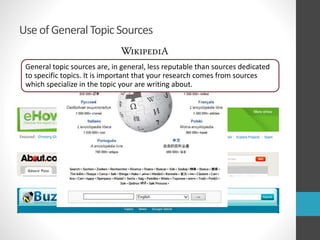 Week 9 research info literacy | PPT