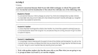 ELT201 Week 9 teaching productive skills (speaking) | PDF