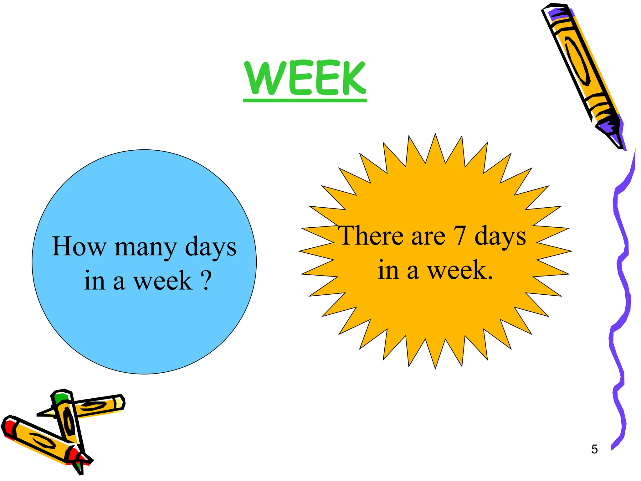 WEEK DAYS ALONG WITH MONTHS NAME WITH QUESTIONNAIRE | PPT | Holidays