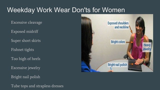 Weekday Work Attire | PPT