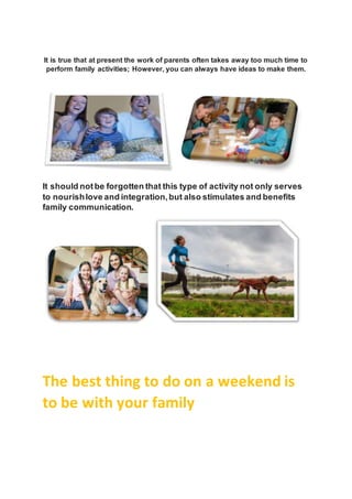 Weekend activities ( magazine ) | DOCX