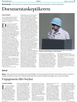 Weekendavisen documenta | PDF