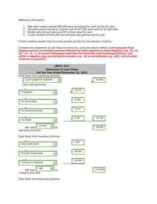 ACC-291-Week-5-ASSIGNMENT-WILEY-PLUS-Week five assignment wiley plus | PDF