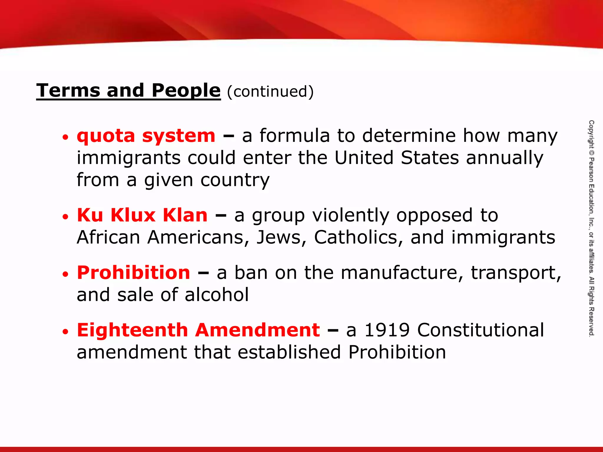 Week four 1920s social change | PPT