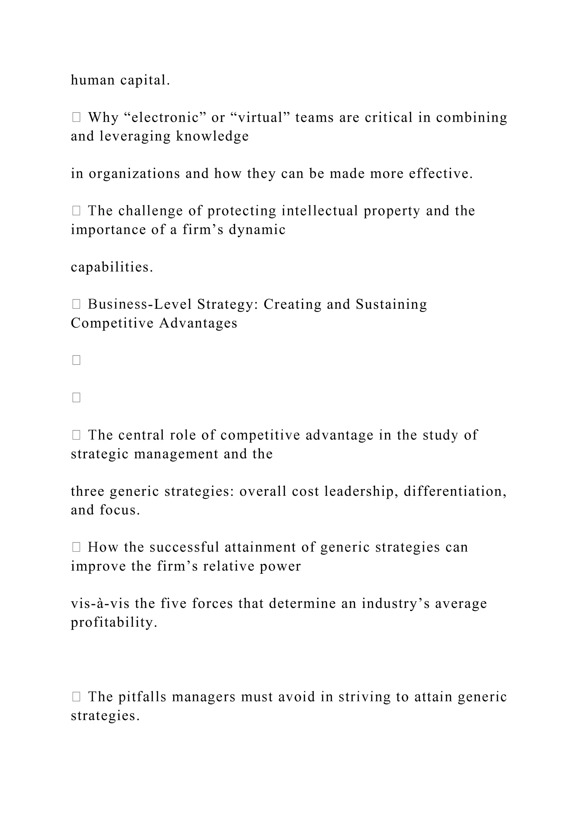 Week Four Research Paper – List of potential research topics .docx