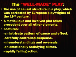 Week IV: The Elements of Theatre | PDF