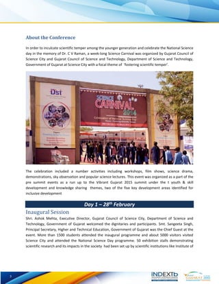 Vibrant Gujarat - Weeklong Celebration of National Science Day | PDF