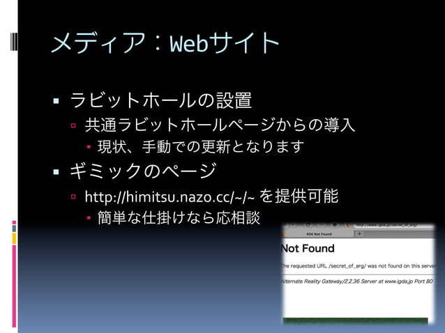 Weekly ARG Project | PPT