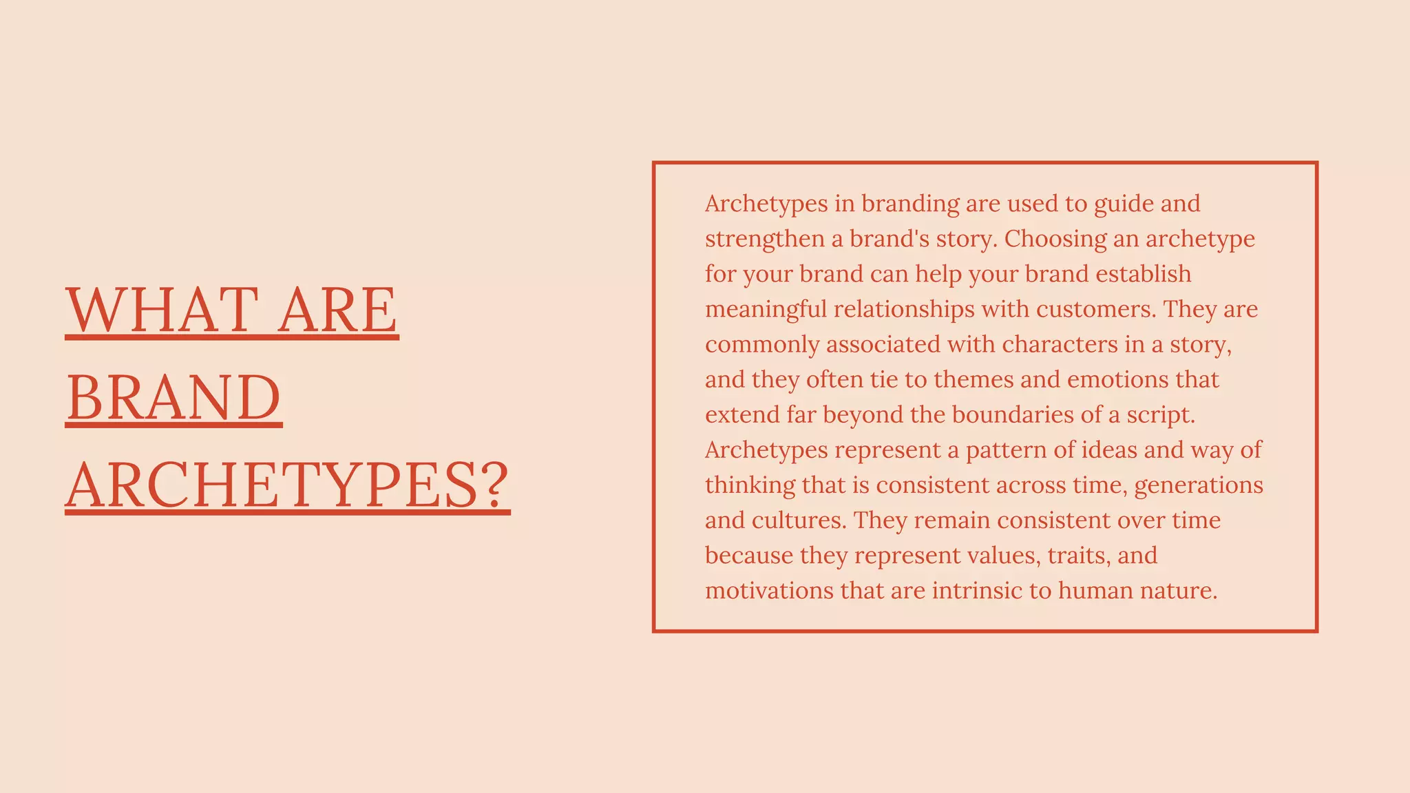 Weekly Assignment 2: Brand Archetypes | PPT