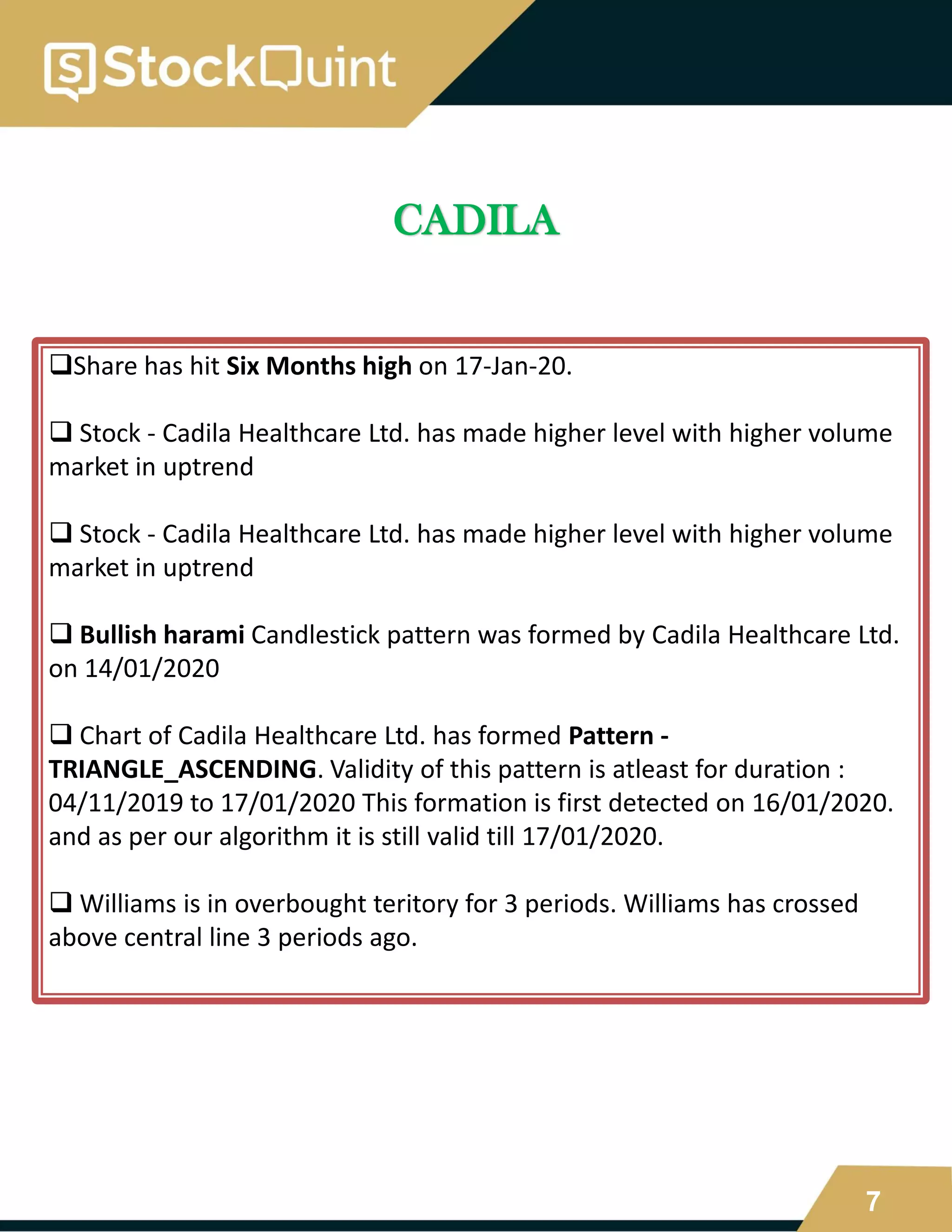 Weekly cash report 18th january - 2020 | PDF